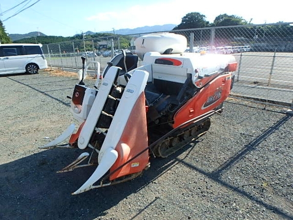 福岡県宮若市発 クボタ AR216 コンバイン R9701 自動水平 刈取り 脱穀 排出作動 刈取スライドヘッドF3306788(車体)｜売買 ...