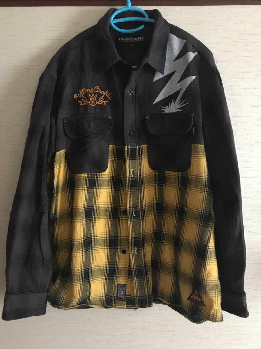 ROLLING CRADLE ネルシャツ ロリクレ deviluse mxmxm seedless ローリングクレイドル(XLサイズ以上)｜売買されたオークション情報、yahooの商品情報を ...