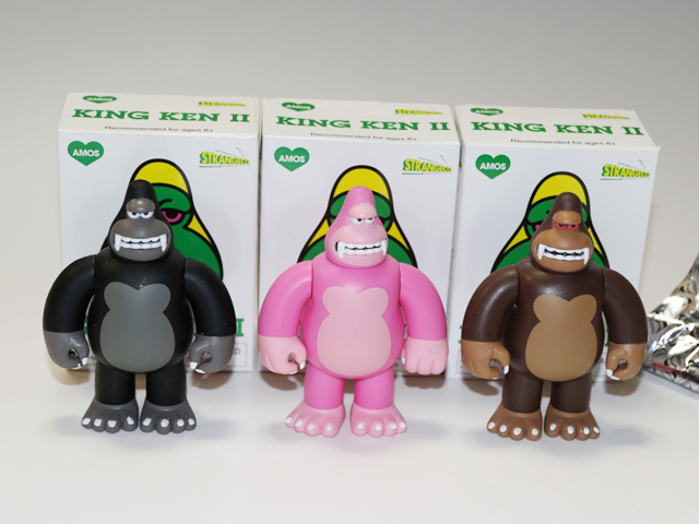 3体セット amos toy king ken mini エイモストイ キングケン フィギュア ソフビ bape supreme(サイラス ...