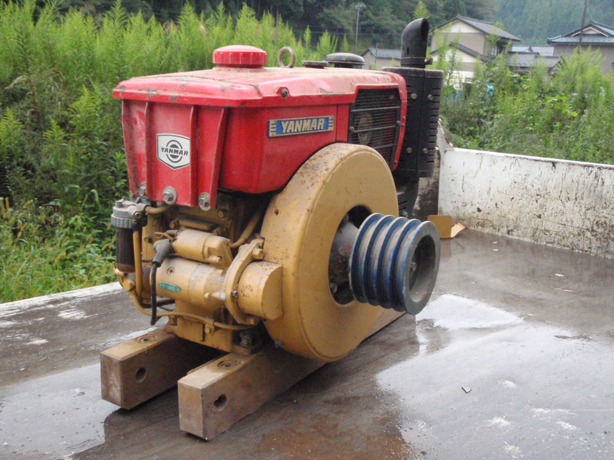 YANMAR ヤンマーNF19-SK ディーゼル発動機 最大19馬力 セル付き(発動機)｜売買されたオークション情報、yahooの商品情報を ...