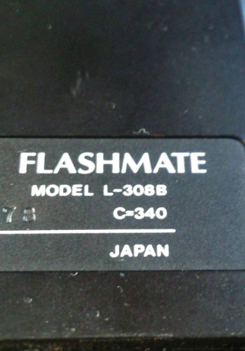 SEKONIC FLASHMATE MODEL L-308B C=340 ケース 紐付き ジャンク(露出計)｜売買されたオークション情報、yahooの商品情報をアーカイブ公開 - オークファン ...