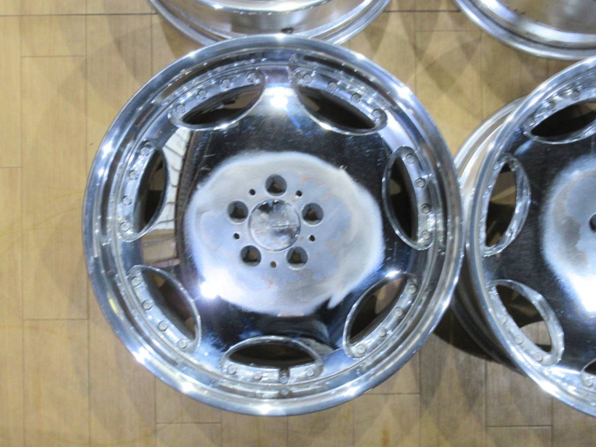 鬼深リム AME SHALLEN シャレン 19x10J+5 19x9J+15 114.3-5h 4本セット(5穴)｜売買されたオークション ...