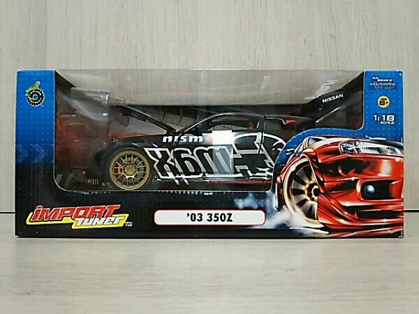 MUSCLEMACHINES IMPORT Tuner '03 350Z 1/18SCALE DIE CAST MUSCLE TUNER ...