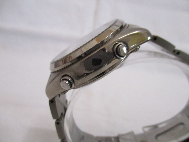 CASIO カシオ wave capter 3721 WVQ-110TDJ タフソーラー 電波腕時計 10気圧防水 不動品 1円スタート ...