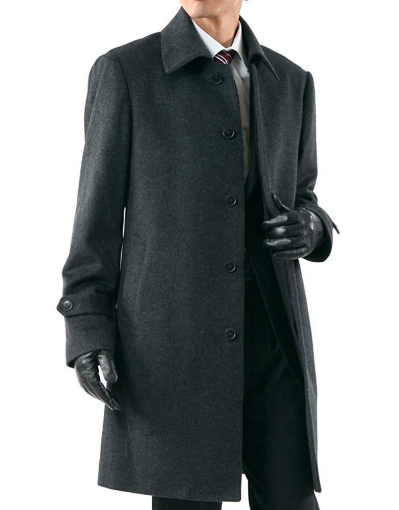 GOBI ゴビ カシミヤ100％ カシミア ビジネス ステンカラーコート チャコールグレー / A5(ステンカラーコート)｜売買されたオークション情報、yahooの商品情報をアーカイブ公開 ...