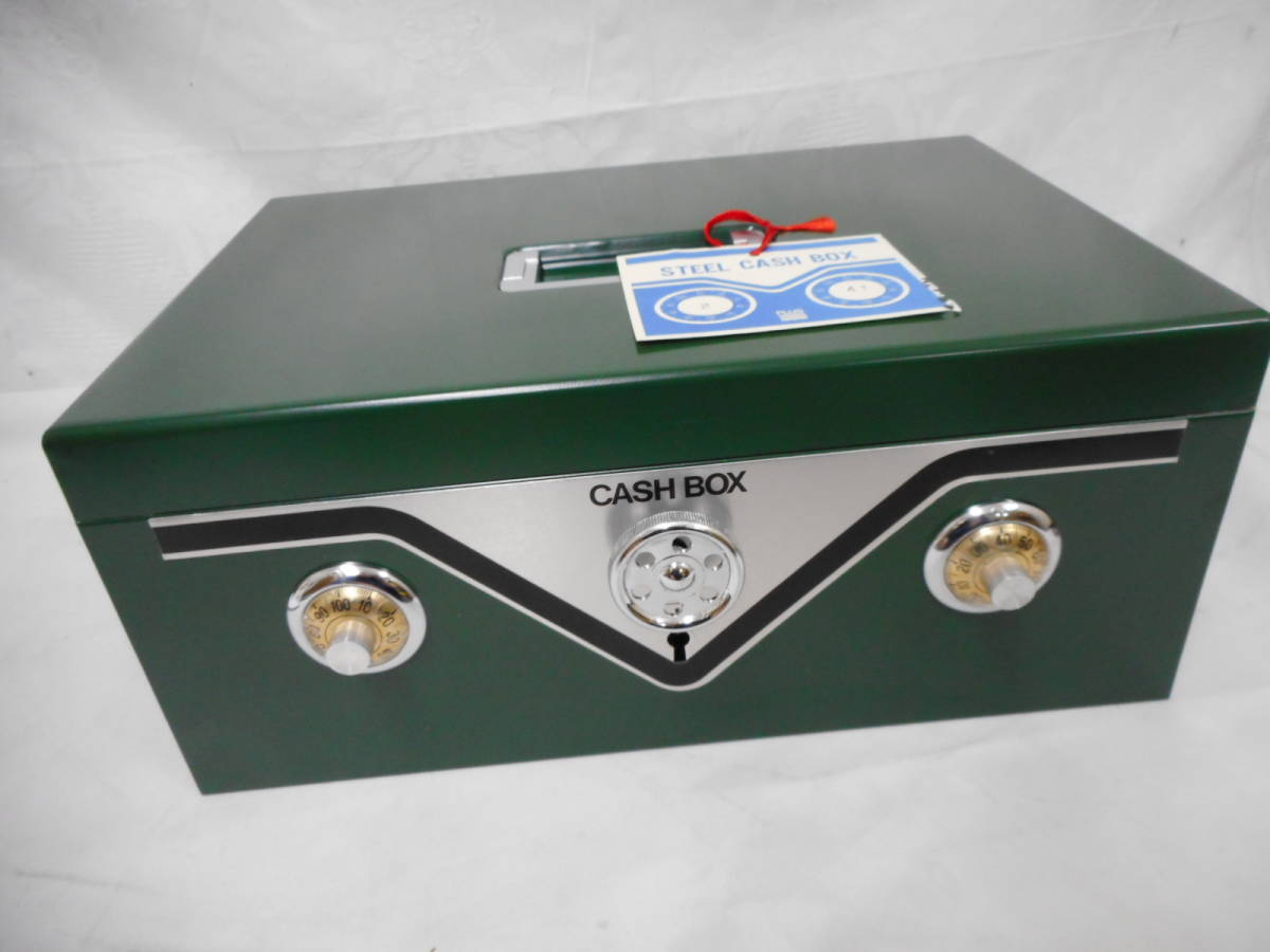 B-20 PLUS CASH BOX B-10G プラス 手提金庫 セーフティーボックス(金庫)｜売買されたオークション情報、yahooの商品 ...