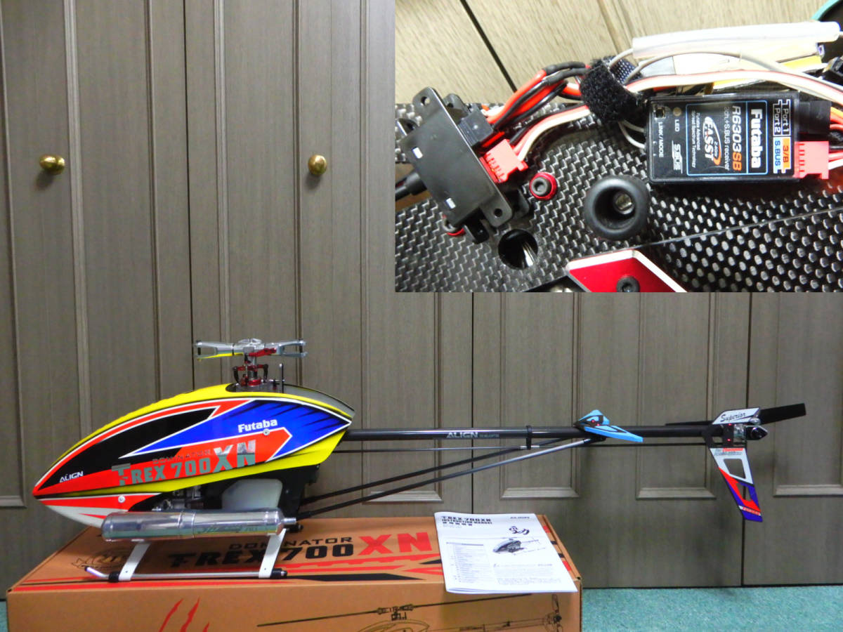 アライン ALIGN T-REX700XN フタバ BLS276SV ジャイロCGY750 エンジン YS91SR(完成品（エンジン）)｜売買 ...