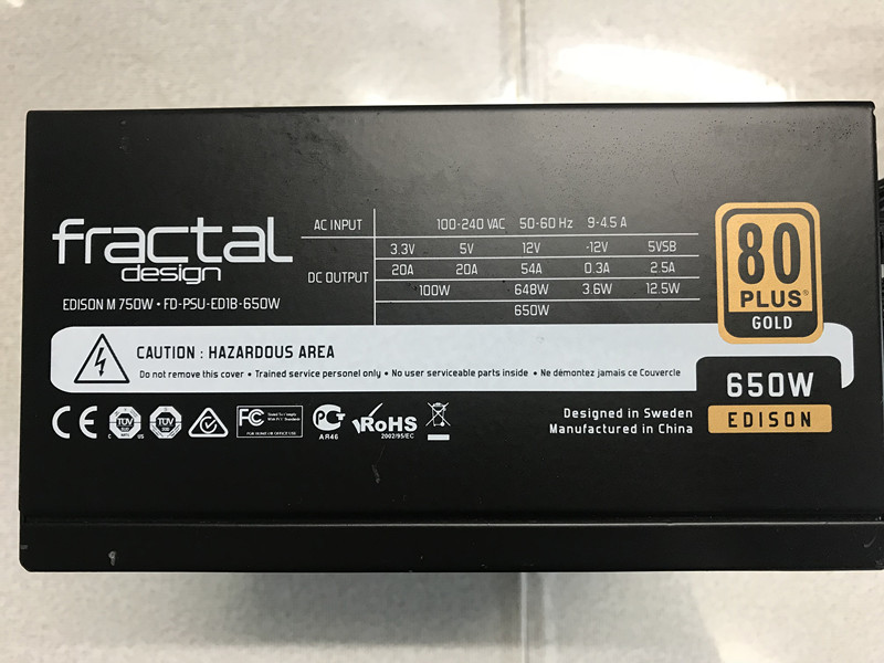 650W 電源ユニット FD-PSU-ED1B-650W ①C(650W～)｜売買されたオークション情報、yahooの商品情報をアーカイブ公開 ...