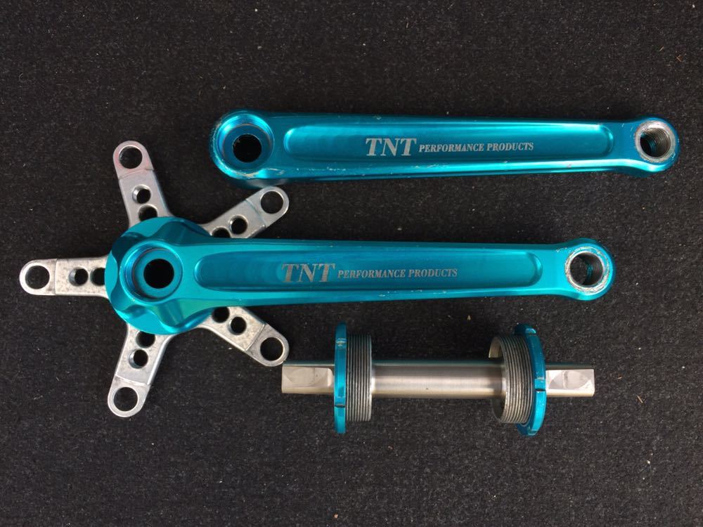 TNT Mountain crank + Ultimate BB クランク old MTB kooka yeti klein fat ...
