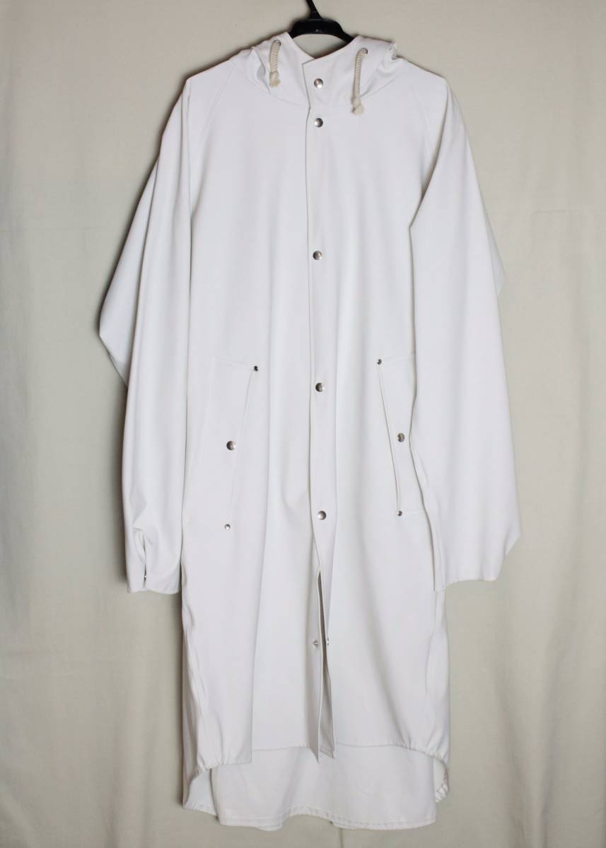 AUGUSTE PRESENTATION オーギュストプレゼンテーション ELKA セミロングレインコート 訳あり Mサイズ ホワイト(レインコート)｜売買されたオークション情報、yahooの ...