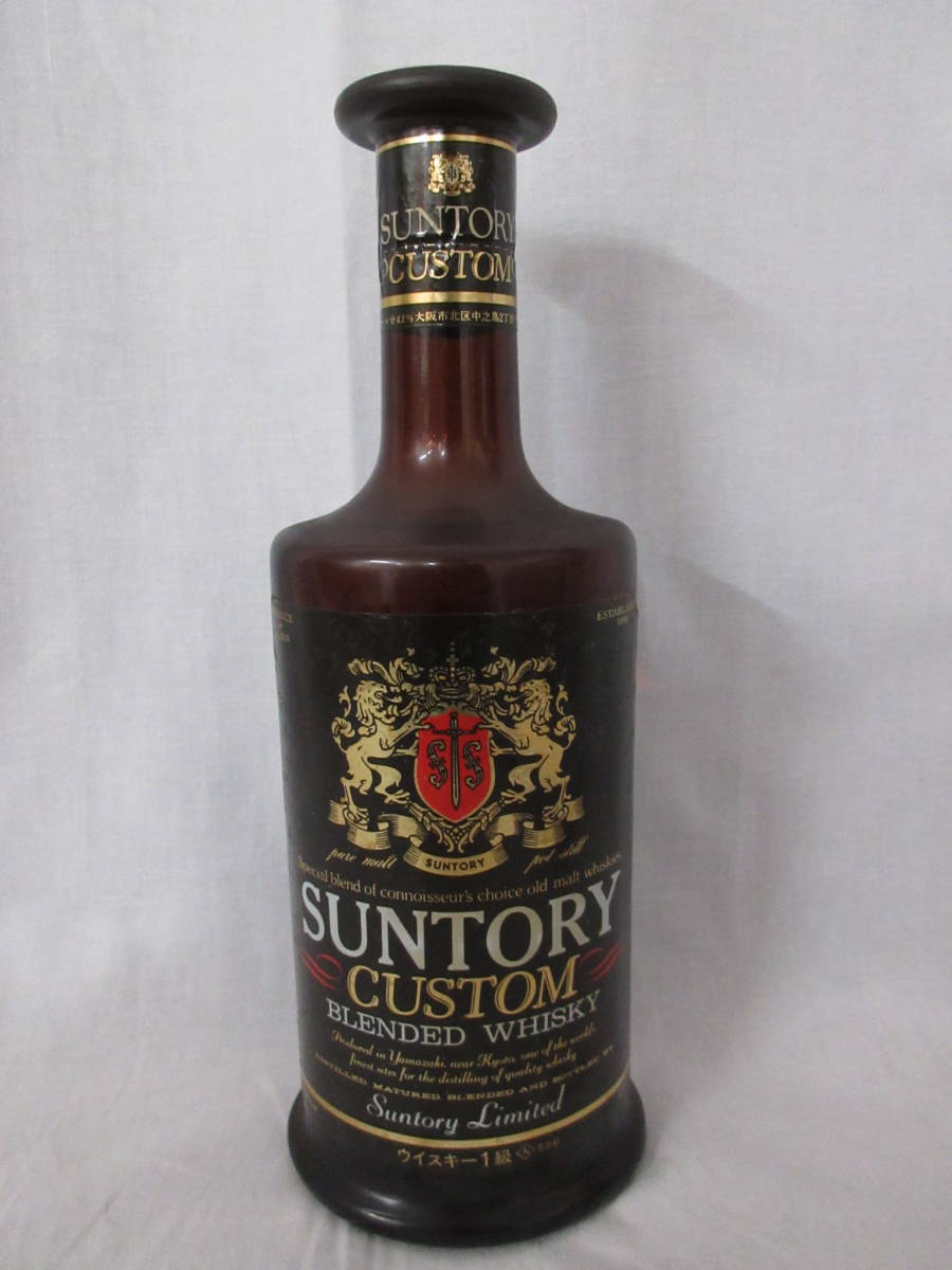 SUNTORY CUSTUM ブレンド ウヰスキー 未開栓 720ml 42％(日本)｜売買されたオークション情報、yahooの商品情報をアーカイブ公開 - オークファン（aucfan.com）