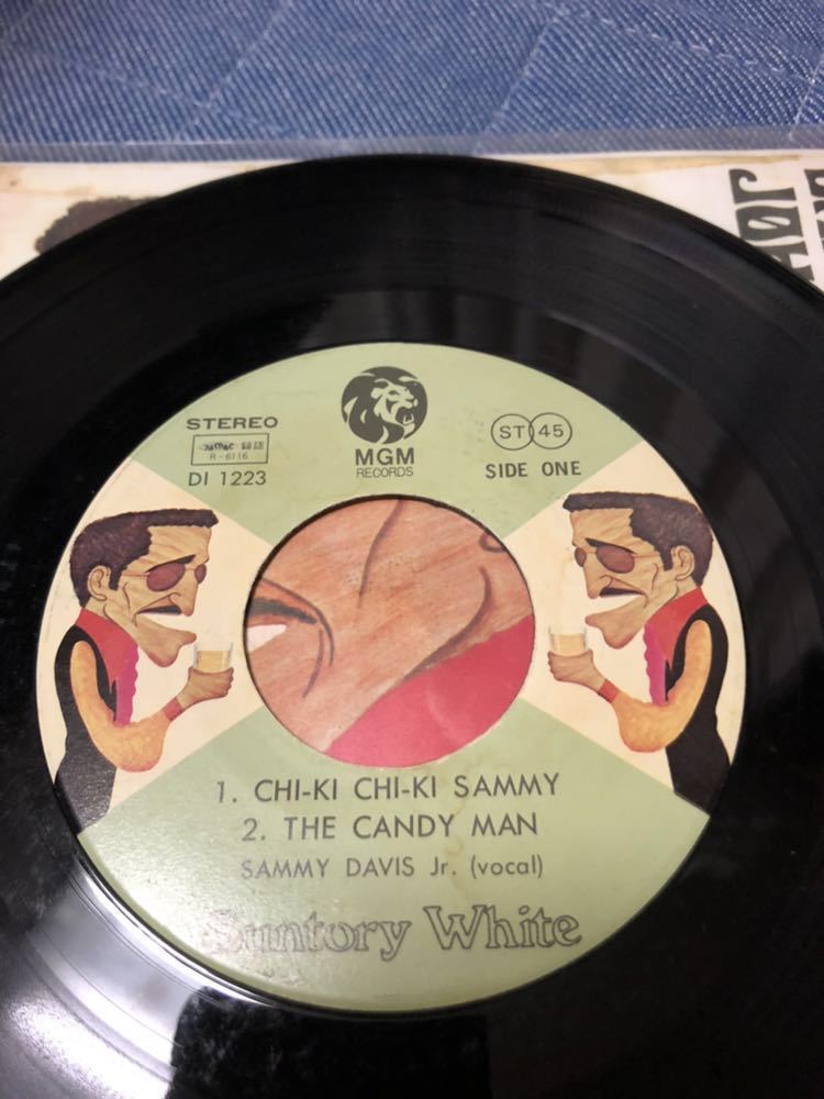 EP サミー デイビス ジュニア Sammy Davis Jr. - Chi-ki Chi-ki Sammy サントリーホワイト PROMO ...