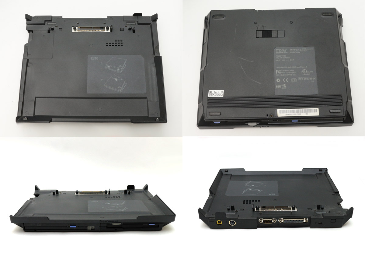 ジャンク IBM ThinkPad 2台セット ThinkPad 240Z Win2000 Pen3 10.4型 ThinkPad X22 ...