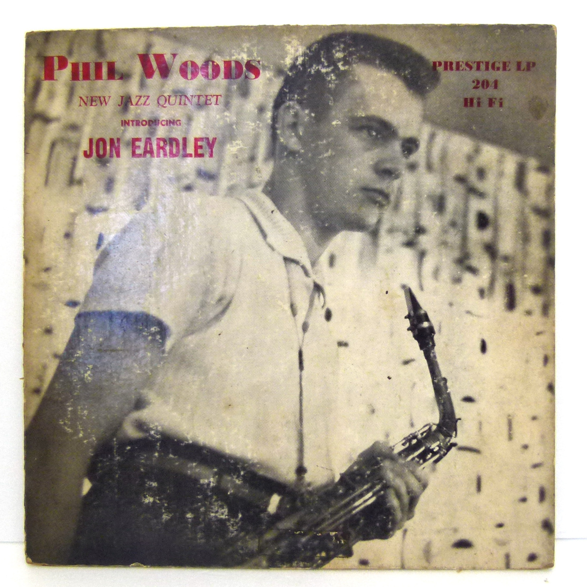 10インチLP フィル ウッズPHIL WOODS NEW JAZZ QUINTET introducing JON EARDLEY NEW JAZZ/PRESTIGE オリジナル(ジャズ一般 ...
