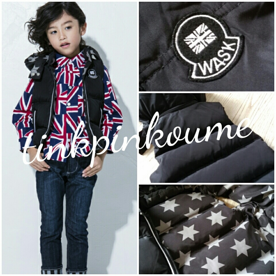 WASKワスク 17AWリバーシブルダウンベスト 140(ジャケット、上着)｜売買されたオークション情報、yahooの商品情報をアーカイブ公開 - オークファン（aucfan.com）