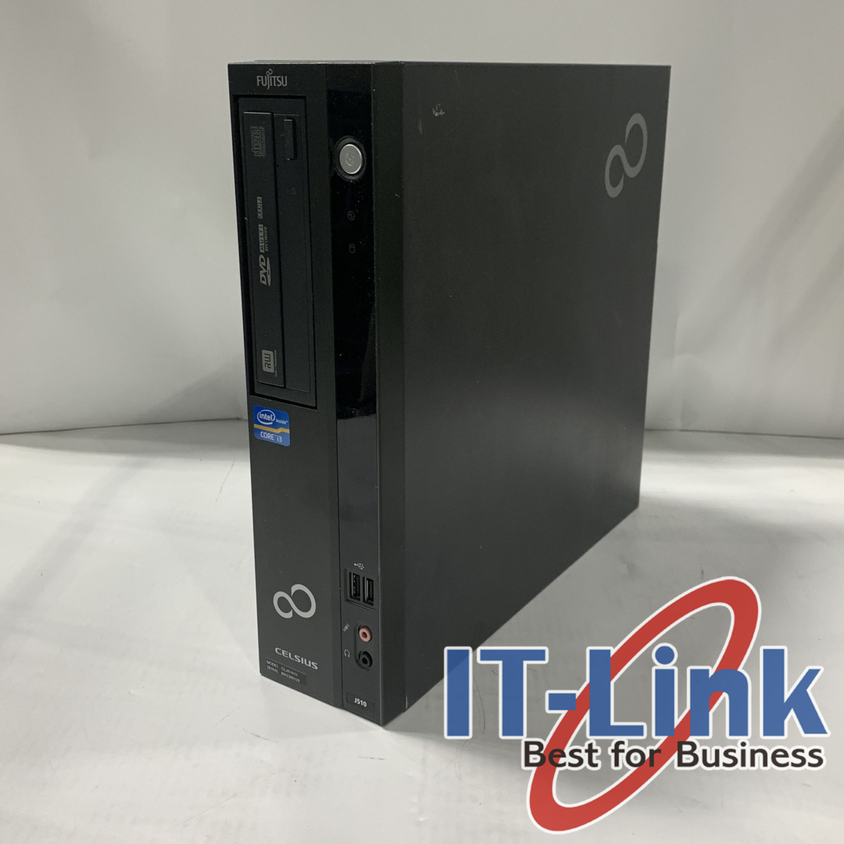 富士通 CELSIUS J510//i3-2100/4GB/250GB/DVD/USB2.0 6/Win10Pro/1円スタート 0123-5 ...