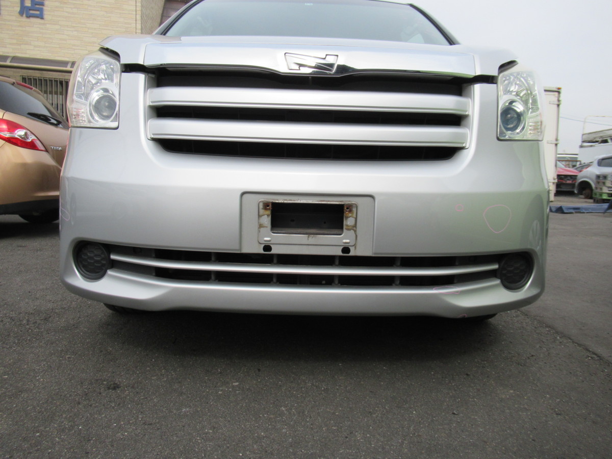 B3313-D ノア ZRR70G フロントバンパー Fバンパー 1F7 シルバーメタリック H20年 2008年 DBA-ZRR70 70 ...