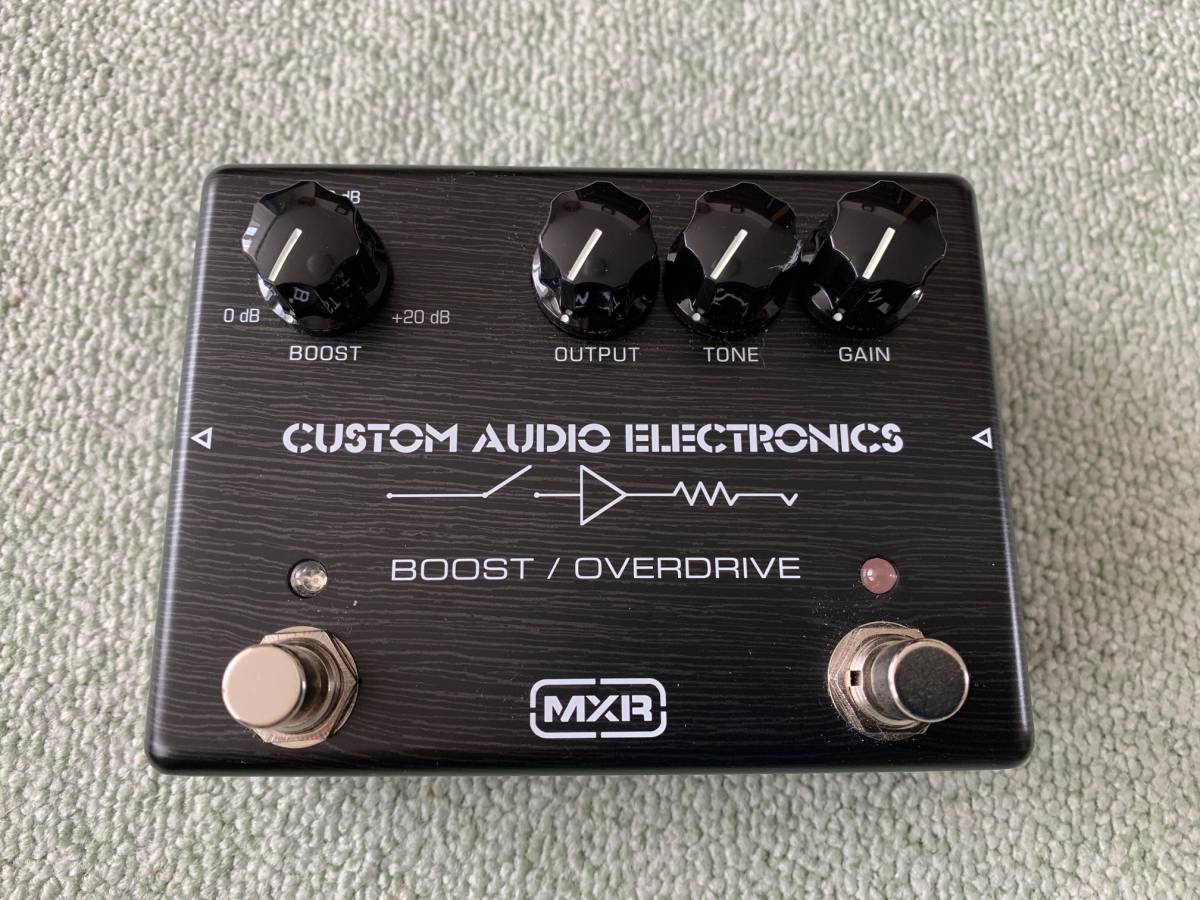 1円 超 CUSTOM AUDIO ELECTRONICS & MXR Boost / Overdrive MC402 ブースター/オーバー ...