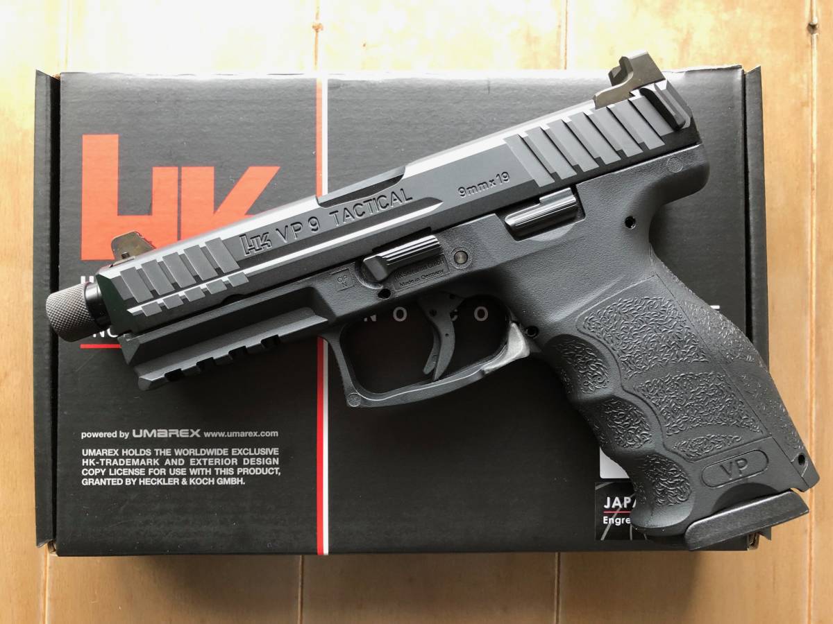 UMAREX HK VP9 DETONATOR製カスタムスライド他カスタムパーツ組込み済 VP9 TACTICAL H&K(ガスガン)｜売買さ ...