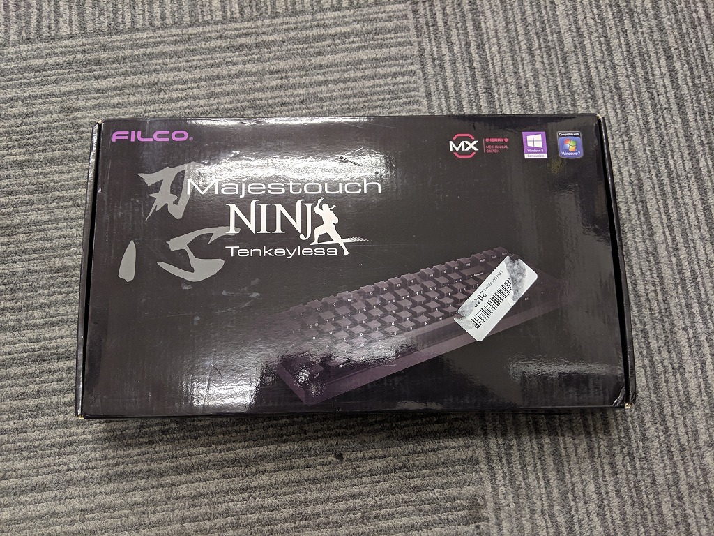FILCO Majestouch NINJA Tenkeyless 赤軸 テンキーレス US ASCII FKBN87MRL/EFB2(USB ...
