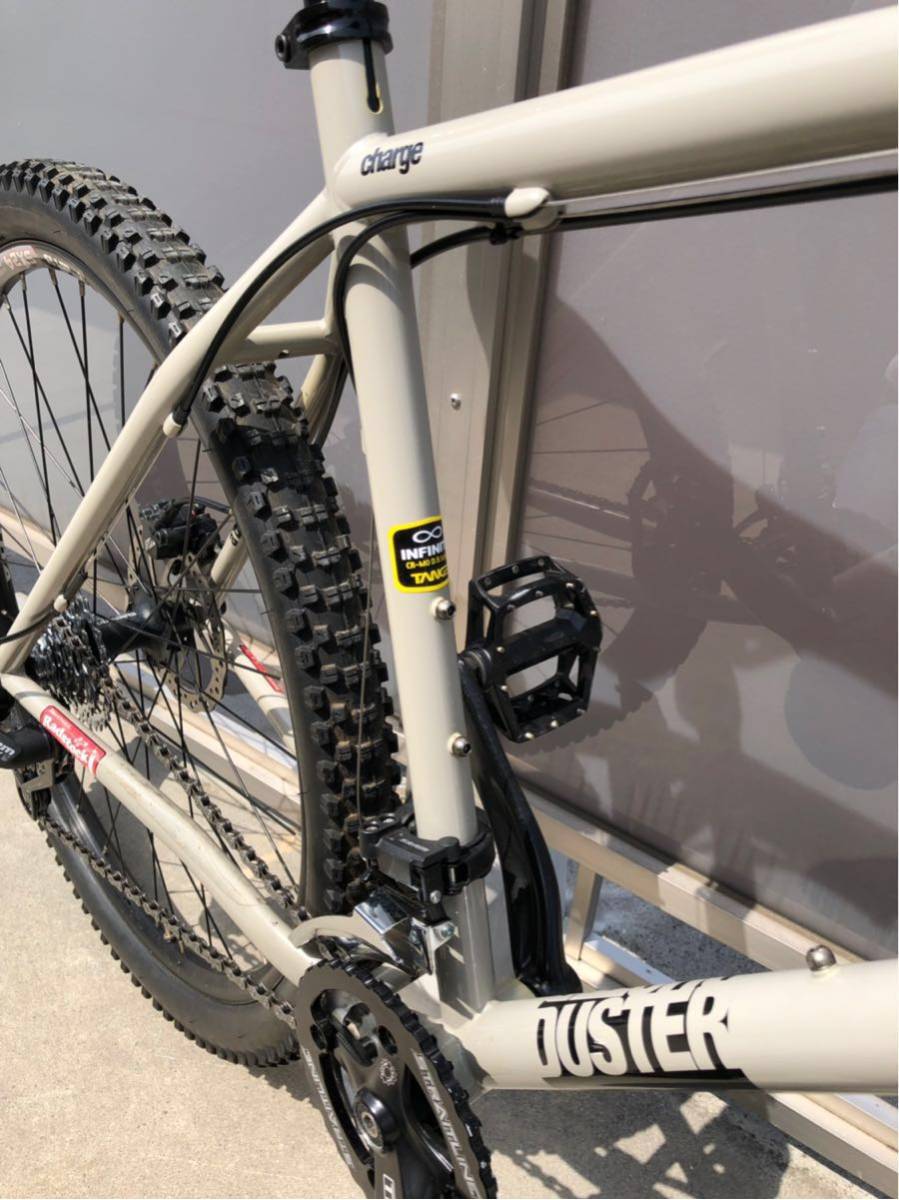 1円スタート Charge bikes duster 前後油圧ディスクブレーキ クロモリバイク(Mサイズ)｜売買されたオークション情報 ...