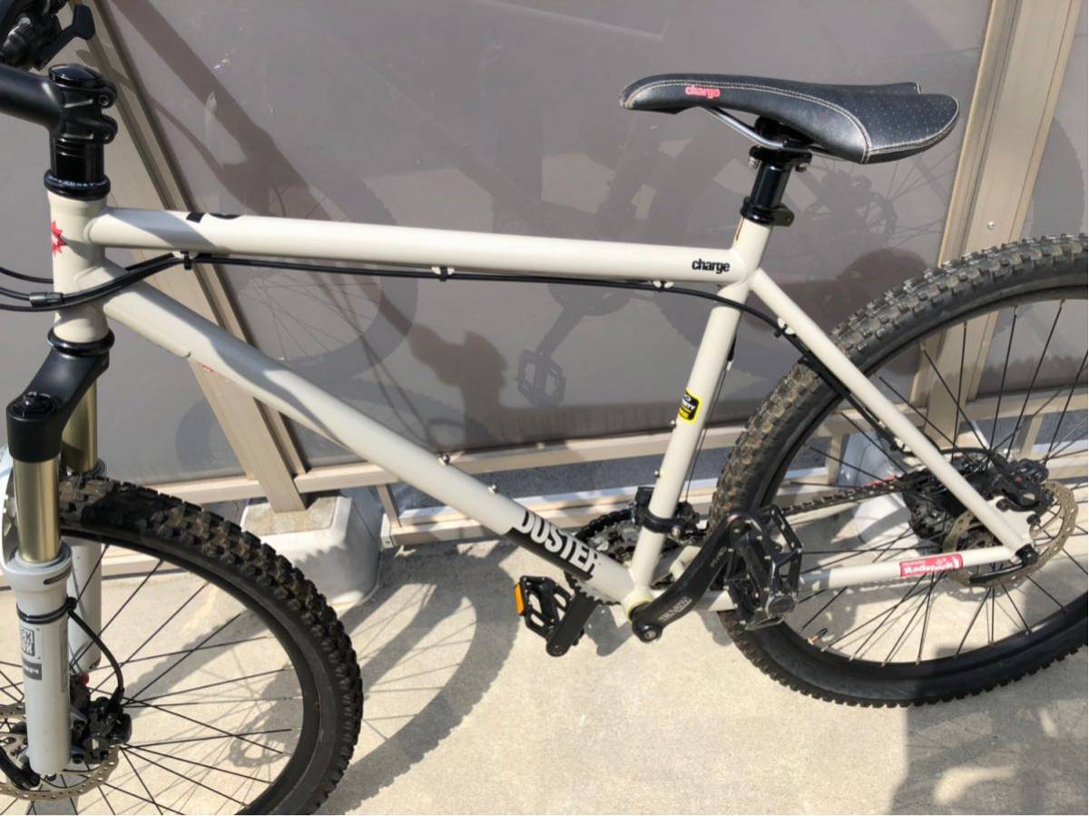 1円スタート Charge bikes duster 前後油圧ディスクブレーキ クロモリバイク(Mサイズ)｜売買されたオークション情報 ...