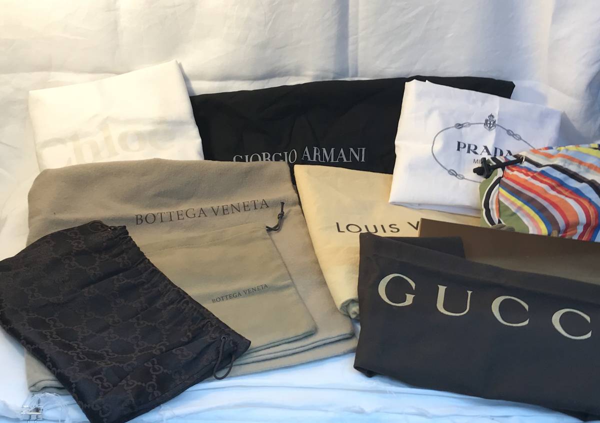 ブランド 保存袋 まとめて / GUCCI PRADA LOUIS VUITTON Chloe BOTTEGA VENETA / 19040203(グッチ)｜売買されたオークション情報 ...