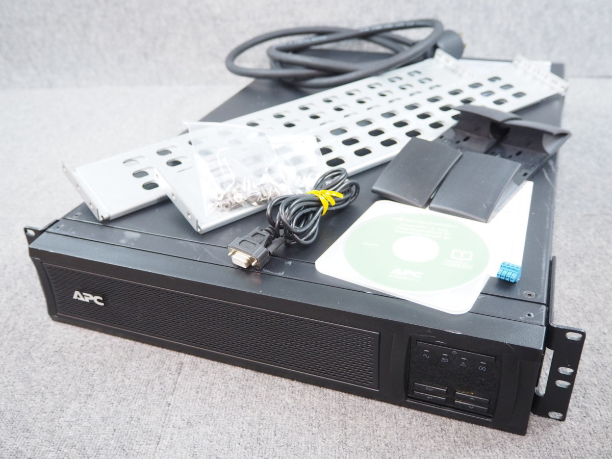 X3 APC 無停電電源装置 Smart-UPS X 3000 LCD SMX3000RMJ2U ラックマウントレール付属(UPS、無停電電源 ...