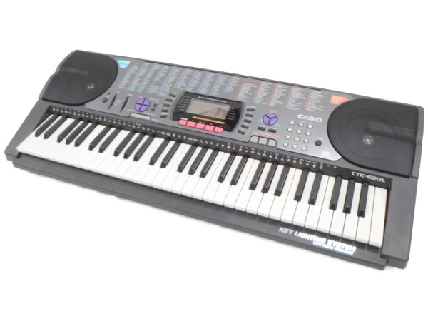 CASIO カシオ CTK-620L 光ナビゲーション キーボード 楽器 H3955861(カシオ)｜売買されたオークション情報、yahooの ...