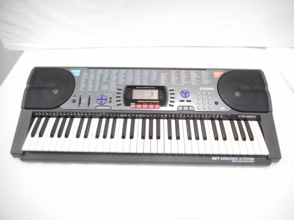 CASIO カシオ CTK-620L 光ナビゲーション キーボード 楽器 H3955861(カシオ)｜売買されたオークション情報、yahooの ...