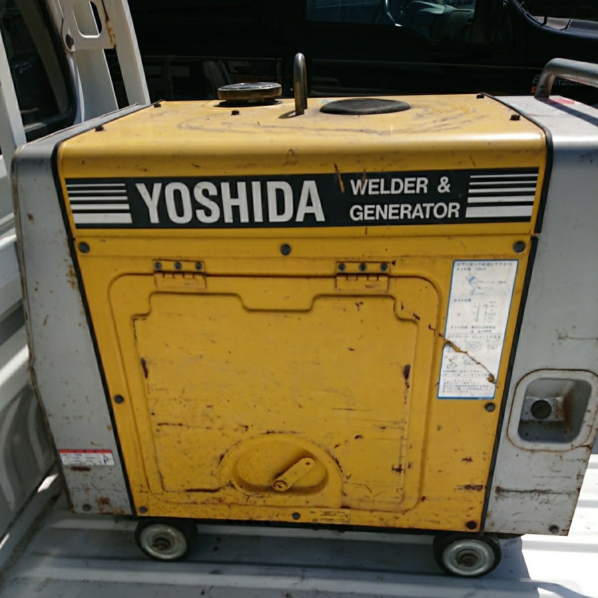 YOSHIDA WELDER&GENERETOR ヨシダ 吉田 エンジン溶接機 発電機 YEG-140SQ SUZUKI SW-140S 岐阜 ...