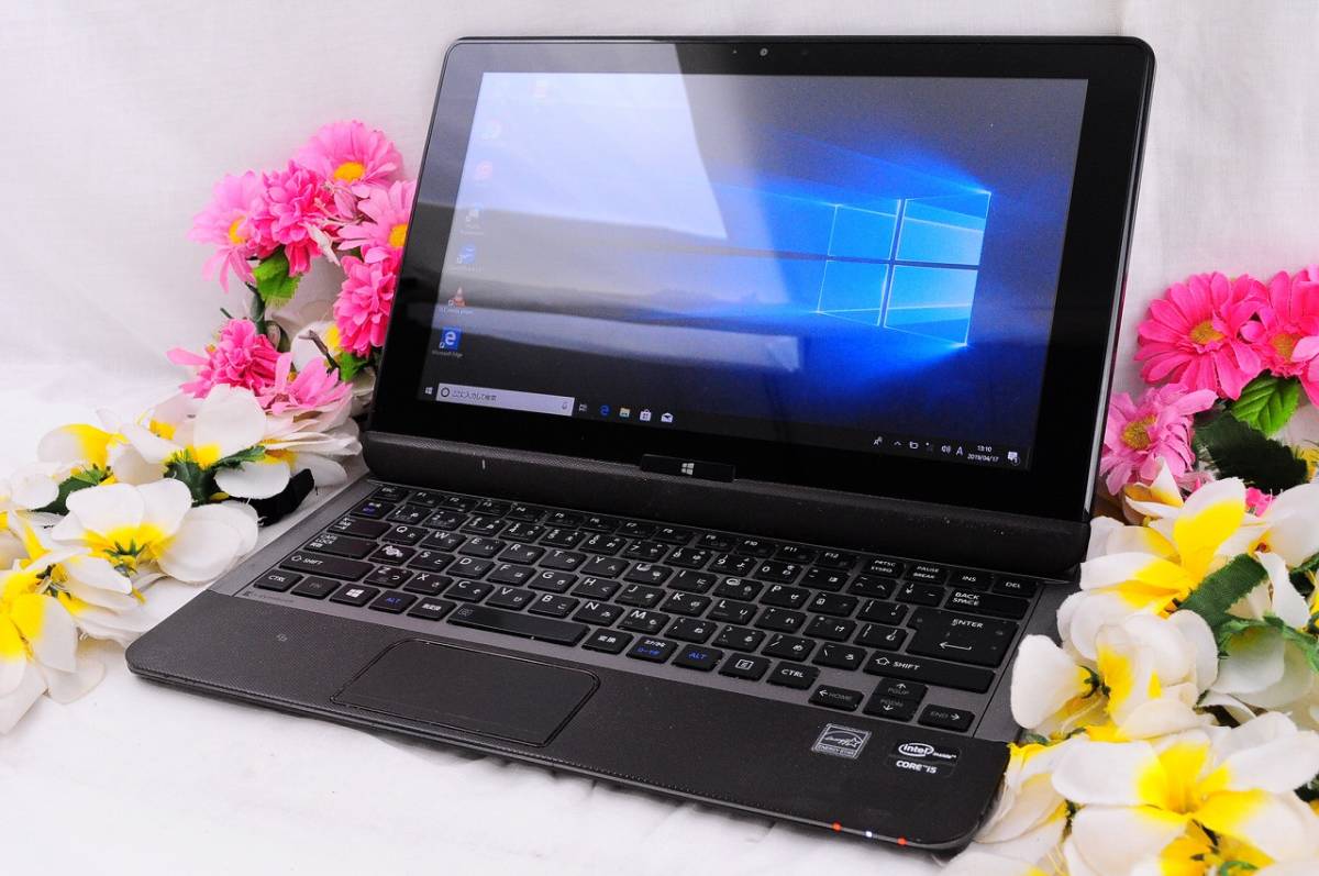 良品 東芝 DynaBook R822/G 最新Win10 高性能i5 3427U 爆速SSD メモリ4GB 快適 無線 Wi-Fi ...