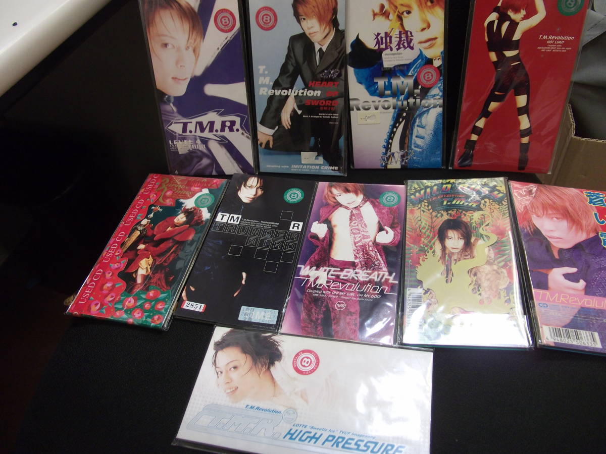 #12692M T.M.Revolution 豪華CDSセット 西川貴教 あのHOT LIMITもあります ほぼベストアルバム状態 現状渡(T ...