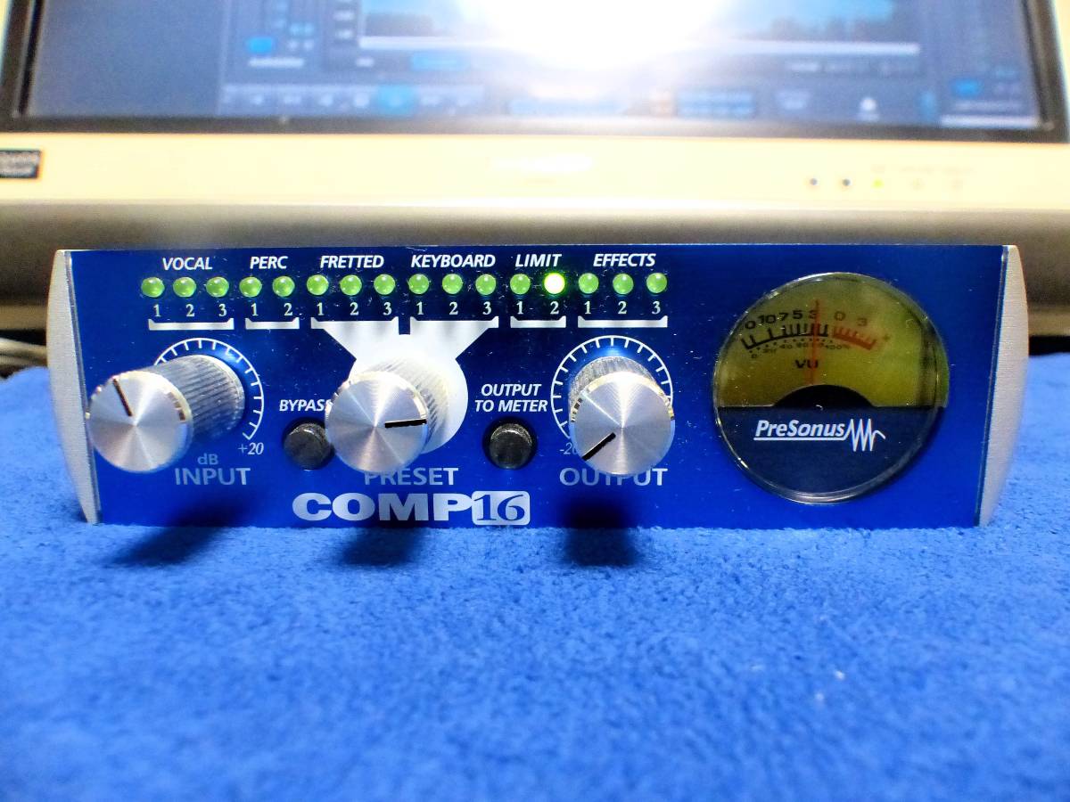 PreSonus COMP16 コンプレッサー 本体のみ: blue max drawmer dl dbx mc6 alesis nano ...