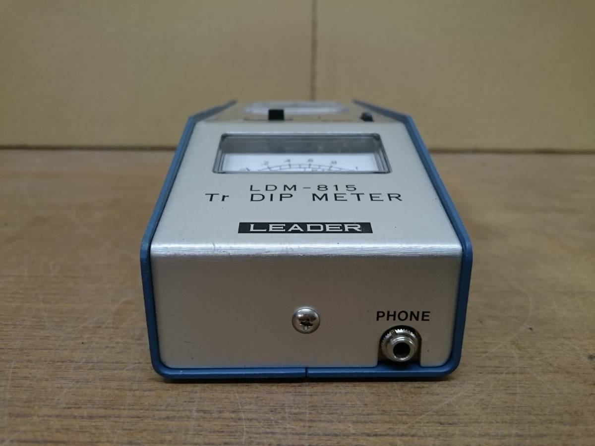 Y-2258 LEADER LDM-815 Tr DIPMETER ディップメーター 棚2(アクセサリ)｜売買されたオークション情報、yahooの商品情報をアーカイブ公開 - オークファン ...