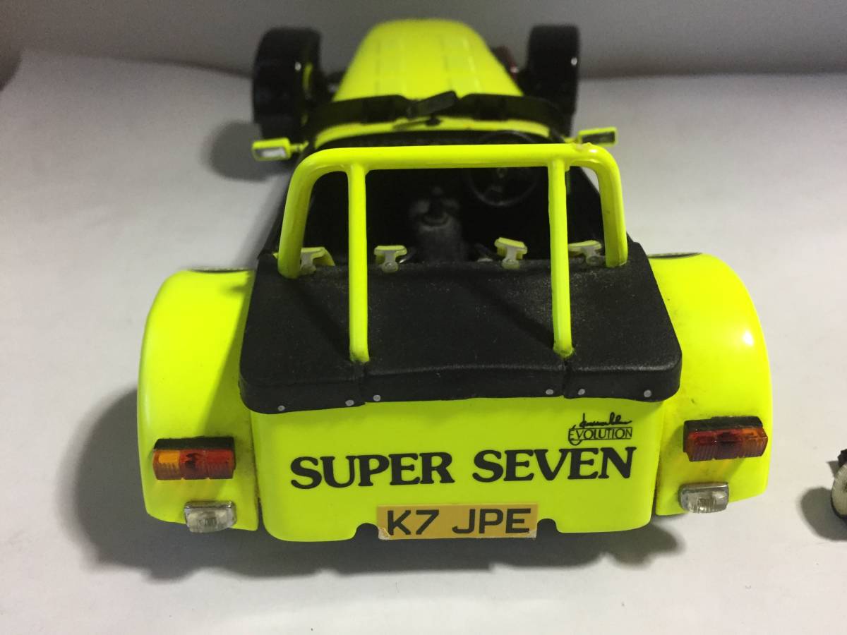 1円 京商 1/18 ケーターハム ケータハム スーパーセブン スーパー7 JPE サイクルフェンダー kyosho Caterham ...
