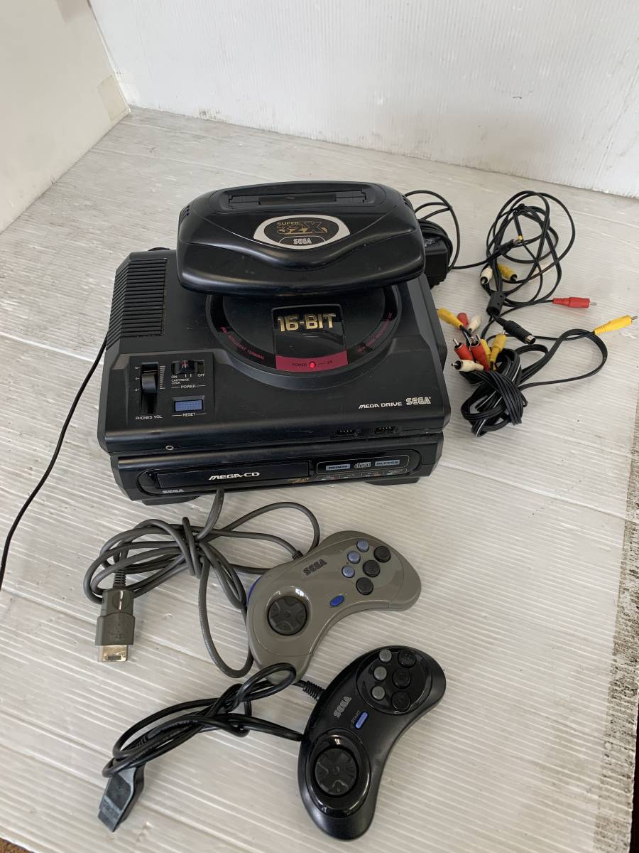 SEGA セガ メガドライブ MEGA DRIVE 16BIT(本体、アクセサリー)｜売買されたオークション情報、yahooの商品情報をアーカイブ公開 - オークファン（aucfan.com）