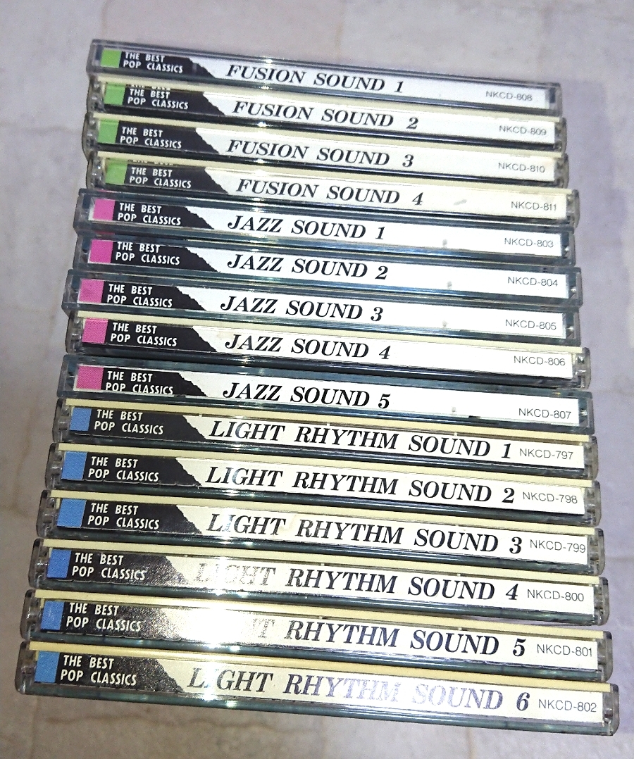 CD FUSION SOUND JAZZ SOUND LIGHT RHYTHM SOUND 15枚組(ジャズ一般)｜売買されたオークション情報 ...