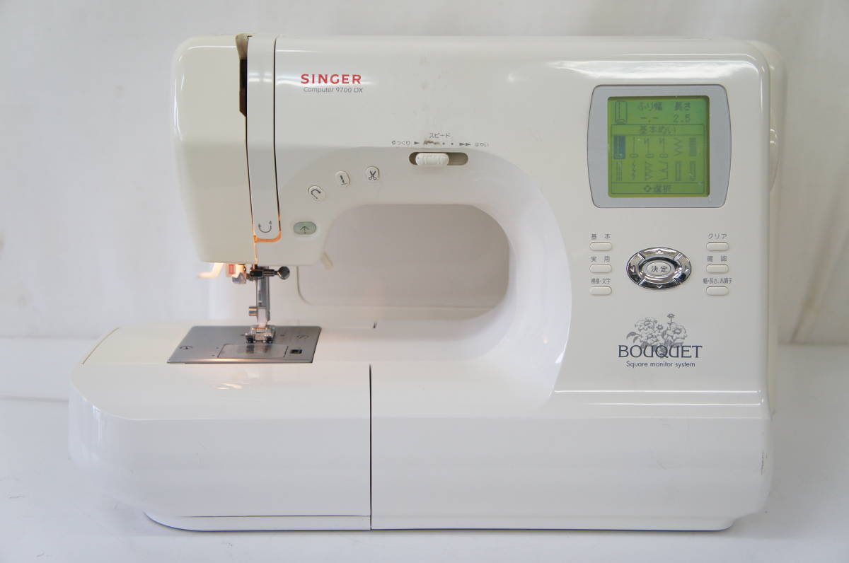 SINGER シンガー BOUQUET ブーケ Computer9700DX コンピューターミシン 140 063725(その他)｜売買された ...