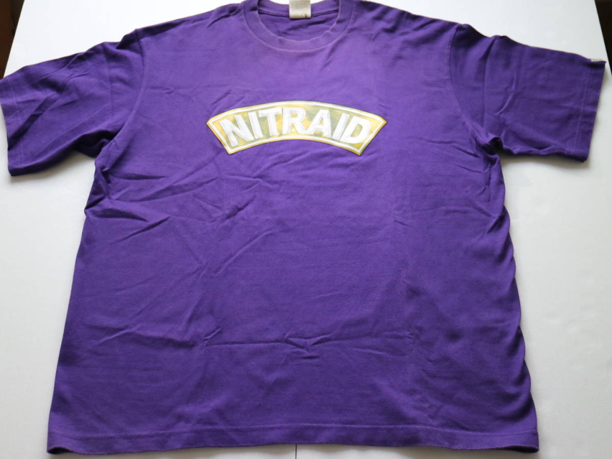 Nitraid Tシャツ XL パープル 紫 アーチストーンロゴプリント(ナイトレイド)｜売買されたオークション情報、yahooの商品情報をアーカイブ公開 - オークファン（aucfan.com）