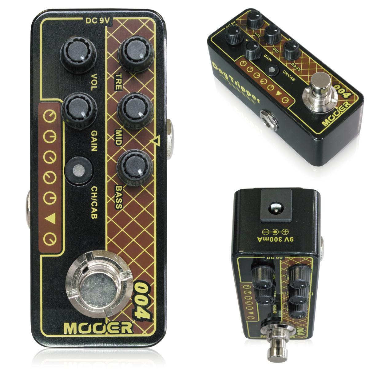 最落無し Mooer Micro Preamp 004 / a30500 伝説のブリティッシュコンボアンプのサウンド Vox AC30 を ...