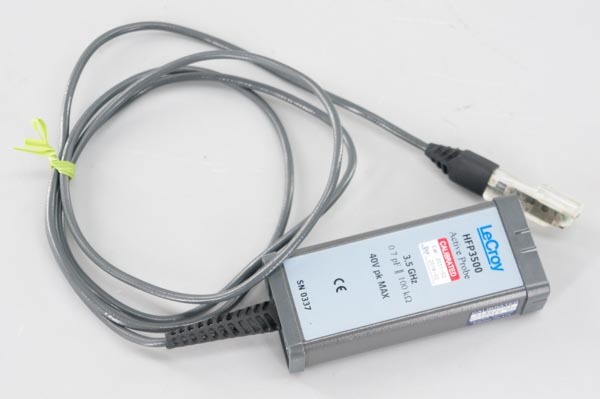 DW 02/2017CAL LeCroy HFP3500 Active Probe 3.5GHz 0.7pF 100kΩ 40V pk MAX ...