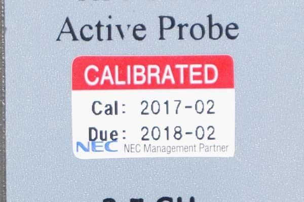 DW 02/2017CAL LeCroy HFP3500 Active Probe 3.5GHz 0.7pF 100kΩ 40V pk MAX ...
