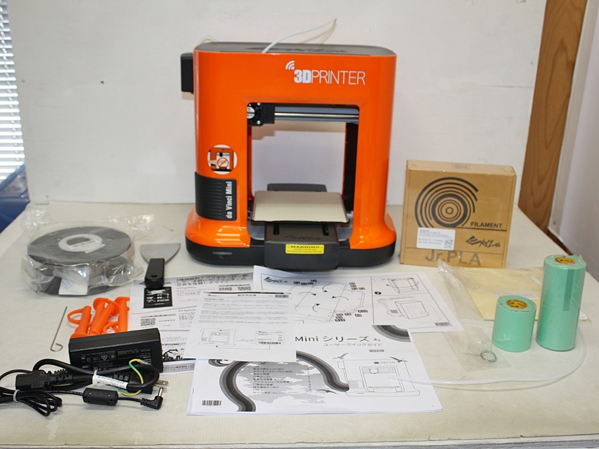 XYZ PRINTING ダヴィンチ Mini W 3D プリンター ジャンク 8-4103-3(その他)｜売買されたオークション情報、yahooの商品情報をアーカイブ公開 - オークファン ...