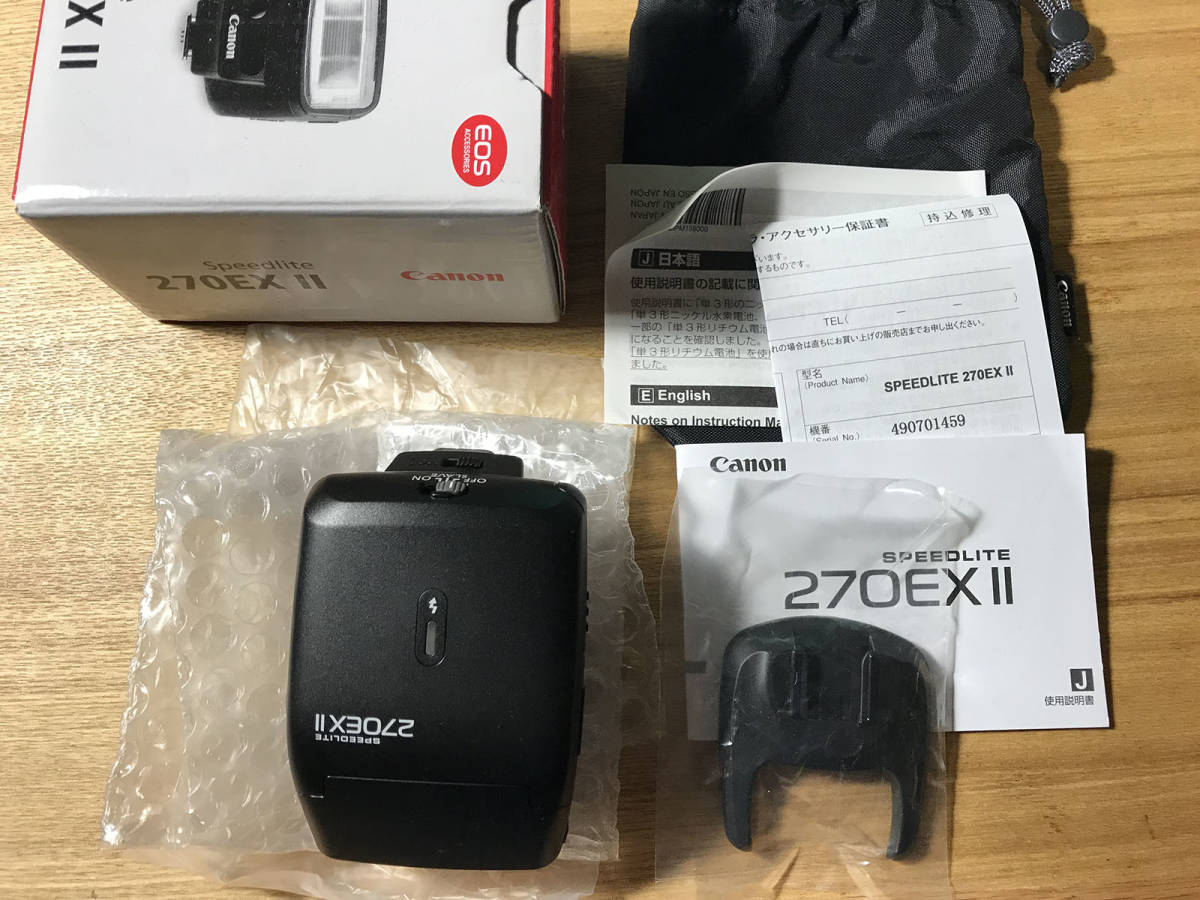 極上 CANON キヤノン フラッシュ スピードライト 270EX II SP270EX2(キヤノン用)｜売買されたオークション情報 ...