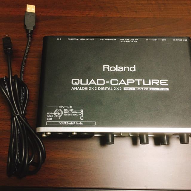 Roland QUAD Capture オーディオインターフェイス(オーディオインターフェース)｜売買されたオークション情報、yahooの商品 ...