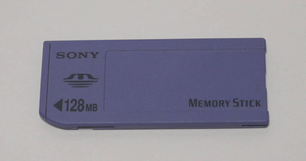 SONY MEMORY STICK 128MB フォーマット メモリースティック(128MB～512MB)｜売買されたオークション情報 ...