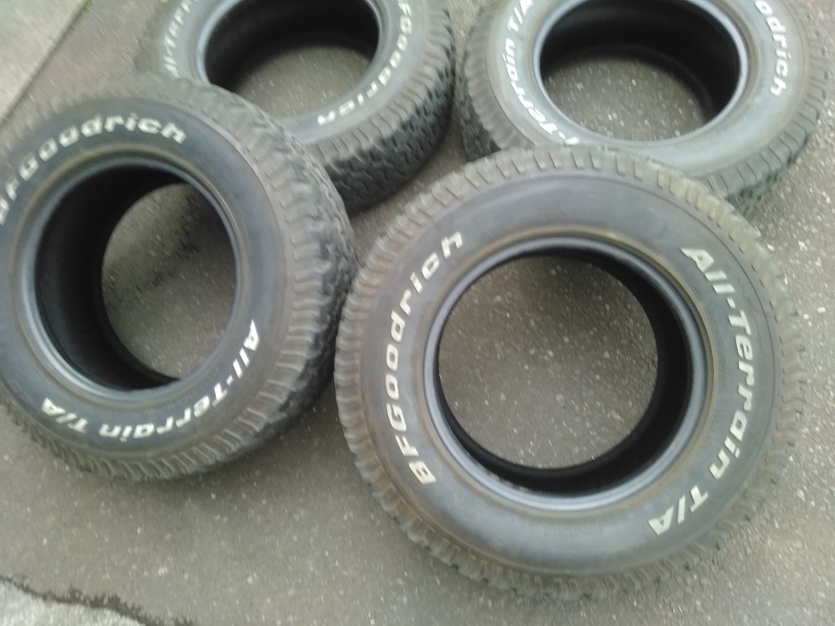 BF グッドリッチ オールテレン T/A ホワイトレターLT 255/70R16 4本 115/112S ランクル ハイラックス サーフ プラド テラノ(中古品)｜売買されたオークション情報 ...