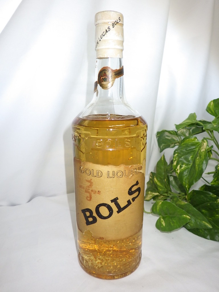 古酒 BOLS/ボルス GOLD LIQUEUR/ゴールド リキュール ERVEN LUCAS ANNO 1575 金箔入り 750ml 30 ...