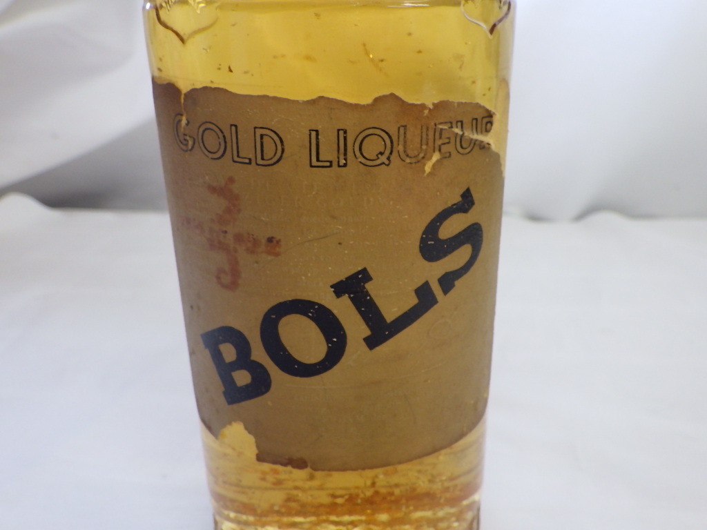 古酒 BOLS/ボルス GOLD LIQUEUR/ゴールド リキュール ERVEN LUCAS ANNO 1575 金箔入り 750ml 30 ...